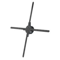 China Z8 3d Holographic Display Led Fan 72CM Video Wall Screen Brightness Adjust for sale