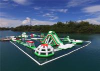 China Obstacle Courses Outdoor Inflatable Floating Water Park For Adults Puncture Proof for sale