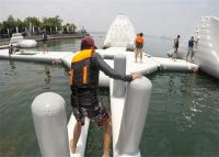 China Nontoxic Outdoor Commercial Inflatable Water Park Unique Modern Design for sale