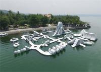 China Nontoxic Outdoor Commercial Inflatable Water Park Unique Modern Design for sale