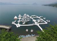 China Nontoxic Outdoor Commercial Inflatable Water Park Unique Modern Design for sale