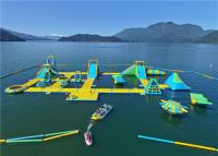 China Attractivce Giant Inflatable Floating Water Park LW 48m*38m Eco Friendly For All Ages for sale