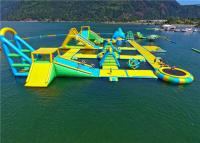 China Attractivce Giant Inflatable Floating Water Park LW 48m*38m Eco Friendly For All Ages for sale
