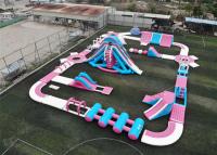 China Professioanl Inflatable Floating Water Park , Water Amusement Park Obsatcle Course for sale