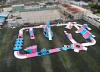 China Professioanl Inflatable Floating Water Park , Water Amusement Park Obsatcle Course for sale
