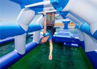 China Commercial Inflatable Aqua Park Large Size Puncture Proof  Easy Maintain CE Certificated for sale
