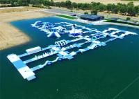 China Commercial Inflatable Aqua Park Large Size Puncture Proof  Easy Maintain CE Certificated for sale