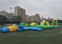 China Custom Inflatable Floating Water Park Stable PVC 0.9mm Tarpaulin Material for sale