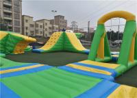 China Custom Inflatable Floating Water Park Stable PVC 0.9mm Tarpaulin Material for sale