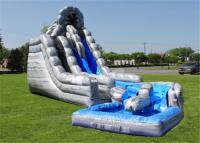 China Amusement Water Slide Bounce House , Inflatable Slip N Slide Heavy Duty 12*7*4.5m for sale