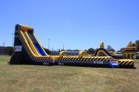 China Commercial Big Inflatable Water Slide Long Lifespan Puncture Proof For Amusement Park for sale