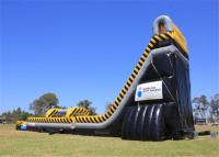 China Commercial Big Inflatable Water Slide Long Lifespan Puncture Proof For Amusement Park for sale
