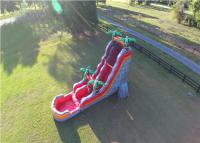 China 30 FT Huge Inflatable Water Slide Environmental Friendly UV Resistant Strong Bearing for sale
