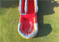 China 30 FT Huge Inflatable Water Slide Environmental Friendly UV Resistant Strong Bearing for sale