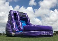 China Funny Outdoor Inflatable Water Slide Custom Logo Strong Stucture CE Certification for sale