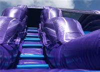 China Funny Outdoor Inflatable Water Slide Custom Logo Strong Stucture CE Certification for sale