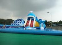 China Animal Inflatable Theme Park , Blow Up Water Park Playground PVC Tarpaulin for sale
