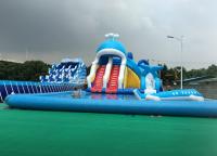 China Animal Inflatable Theme Park , Blow Up Water Park Playground PVC Tarpaulin for sale