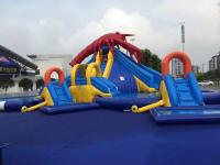 China Summer Outdoor Inflatable Amusement Park Custom High Strength For Children for sale