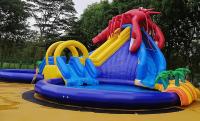 China Summer Outdoor Inflatable Amusement Park Custom High Strength For Children for sale