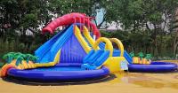 China Summer Outdoor Inflatable Amusement Park Custom High Strength For Children for sale
