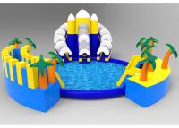 China Fun Inflatable Amusement Park Professional Easy Package Anti UV  For Toddlers for sale