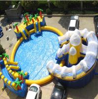 China Fun Inflatable Amusement Park Professional Easy Package Anti UV  For Toddlers for sale