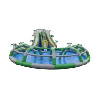 China Multicolor Inflatable Water Theme Park Playground Heat Resistance High Safety for sale