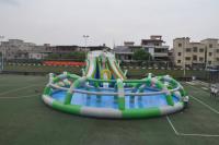 China Multicolor Inflatable Water Theme Park Playground Heat Resistance High Safety for sale
