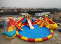 China Durable Inflatable Play Park Economical Pleasure Relaxing Easy Maintenance for sale