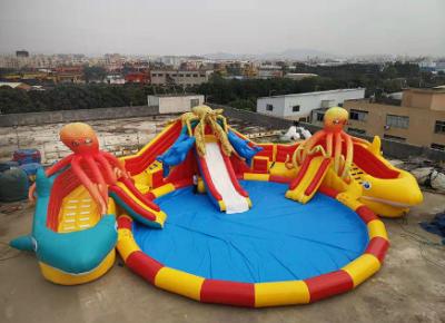 China Durable Inflatable Play Park Economical Pleasure Relaxing Easy Maintenance for sale
