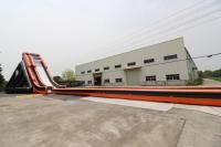 China Professional Giant Inflatable Pool Slide 164 Ft Long UV Resistance High Temperature Resistant for sale