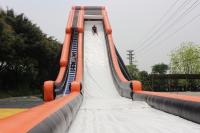 China Professional Giant Inflatable Pool Slide 164 Ft Long UV Resistance High Temperature Resistant for sale