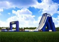 China Adult Size Inflatable Giant Slide Wet Dry Colorful Stable Structure Low Maintenance for sale