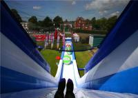 China Adult Size Inflatable Giant Slide Wet Dry Colorful Stable Structure Low Maintenance for sale