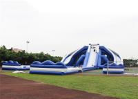China 177 FT Long Giant Blow Up Water Slide Outside Ground Exciting  Amusement Facilities for sale