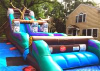 China Playground Duable Blow Up Slippery Slide Outdoor Exciting High Safety For Auatic Park for sale