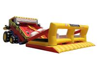 China Truck Commercial Inflatable Slide Amusement Anti UV Full Tall Strong Toughness for sale