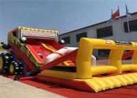 China Truck Commercial Inflatable Slide Amusement Anti UV Full Tall Strong Toughness for sale