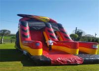China Small Size Bouncy Water Slide Unique Fast Speed Smooth Surface For Kids Toddlers for sale