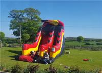 China Small Size Bouncy Water Slide Unique Fast Speed Smooth Surface For Kids Toddlers for sale