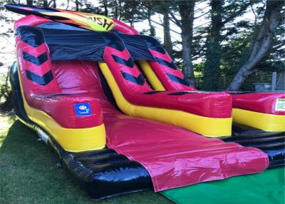 China Small Size Bouncy Water Slide Unique Fast Speed Smooth Surface For Kids Toddlers for sale