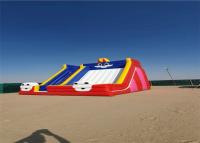 China Summer Huge Giant Blow Up Slip And Slide Large Play Area Strong People Bearing Capacity for sale