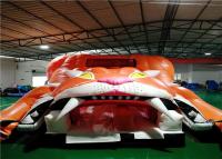 China Attractive Commercial Inflatable Slide Games Airtight For Swimming Pool for sale