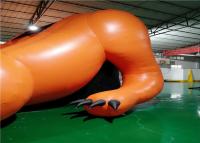 China Outdoor Inflatable Wet Slide Giant Size Puncture Proof Double Lanes Long Lifespan for sale