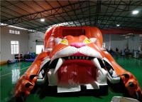 China Outdoor Inflatable Wet Slide Giant Size Puncture Proof Double Lanes Long Lifespan for sale
