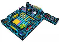 China Giant Outdoor Inflatable Playground Equipment Economical Interactive Game for sale
