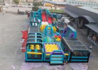 China Giant Outdoor Inflatable Playground Equipment Economical Interactive Game for sale