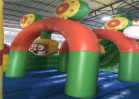 China Interactive Inflatable Play Place , Inflatable Kids Playground Water Spray Colorful for sale