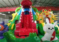 China Kids Outdoor Inflatable Playground Equipment Anti UV Funny For Splash Park for sale